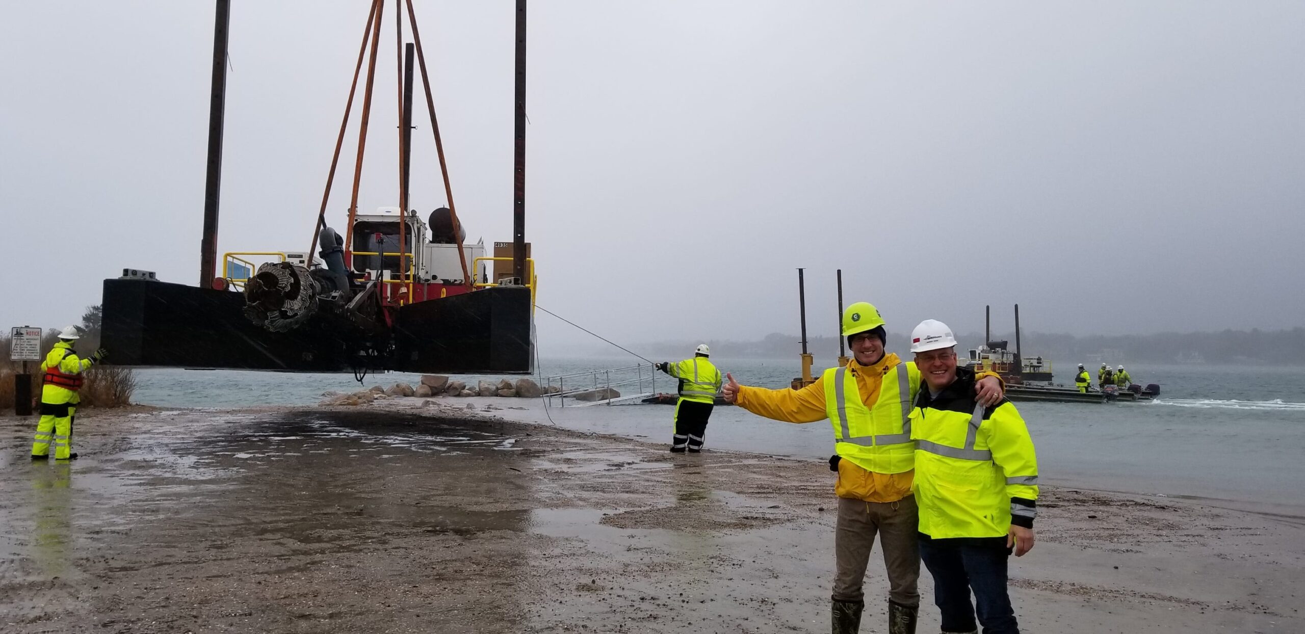 J.F. Brennan Completes "Beneficial Use" Dredging Project at Rhode ...