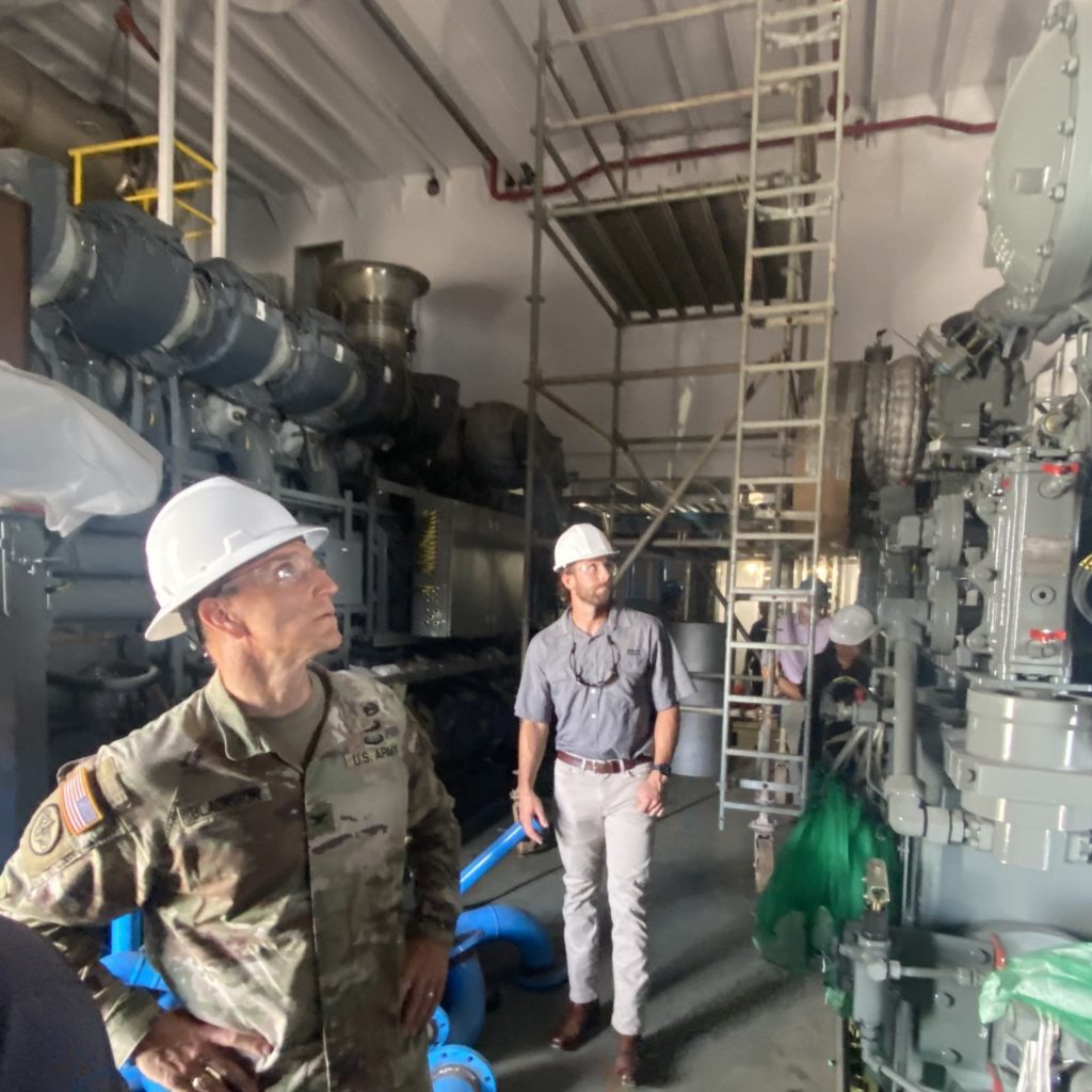 USACE Galveston District Commander Rhett Blackmon Tours the Lorraine ...